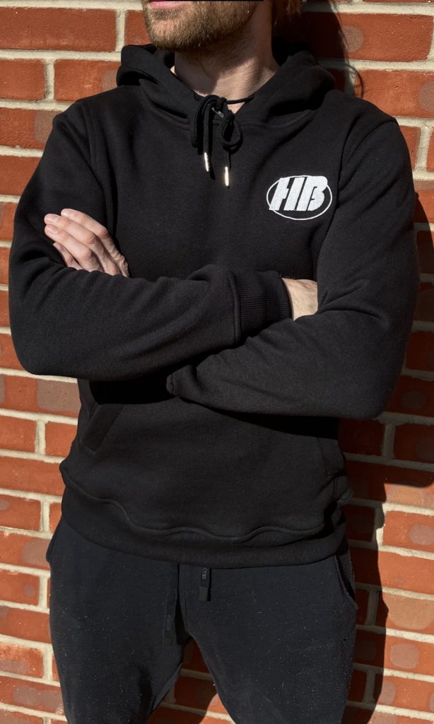 BLACK - HB EMBROIDERED LOGO at HB Fight Gear | Sportswear & Boxing Gear ...